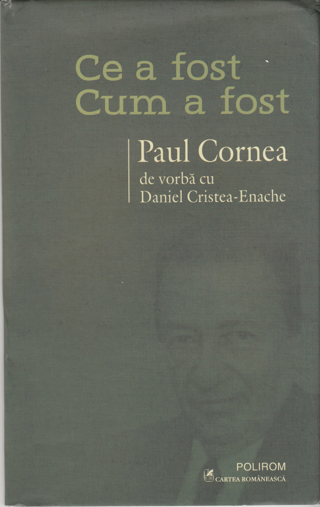Mirel Horodi: PAUL CORNEA despre EPOCA în care a TRĂIT - REVISTA BAABEL